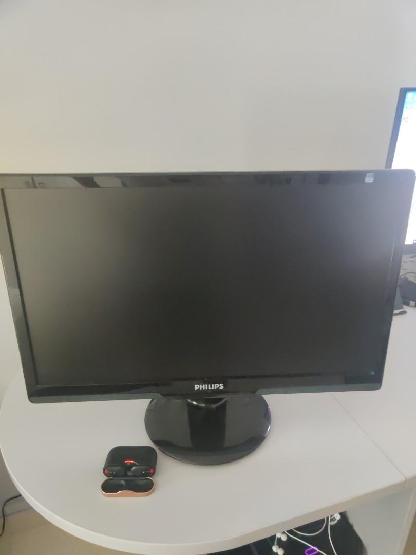 Used 24inch Philips monitor and Sony wf - mx3, Computers & Tech, Parts ...