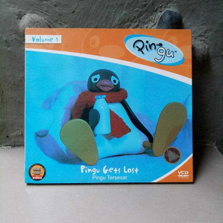 VCD Bekas Original - Pingu Volume 1 - Pingu Gets Lost, Musik & Media ...