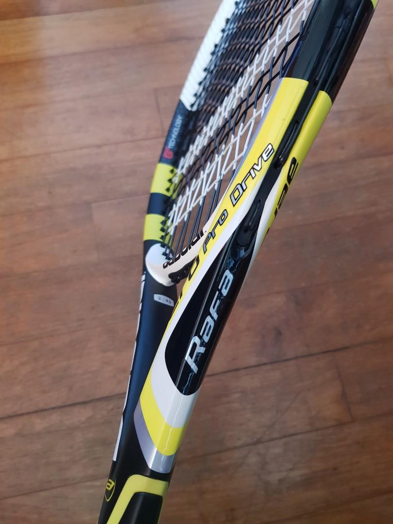 Very rare Rafael Nadal Autographed custom racquet on Carousell