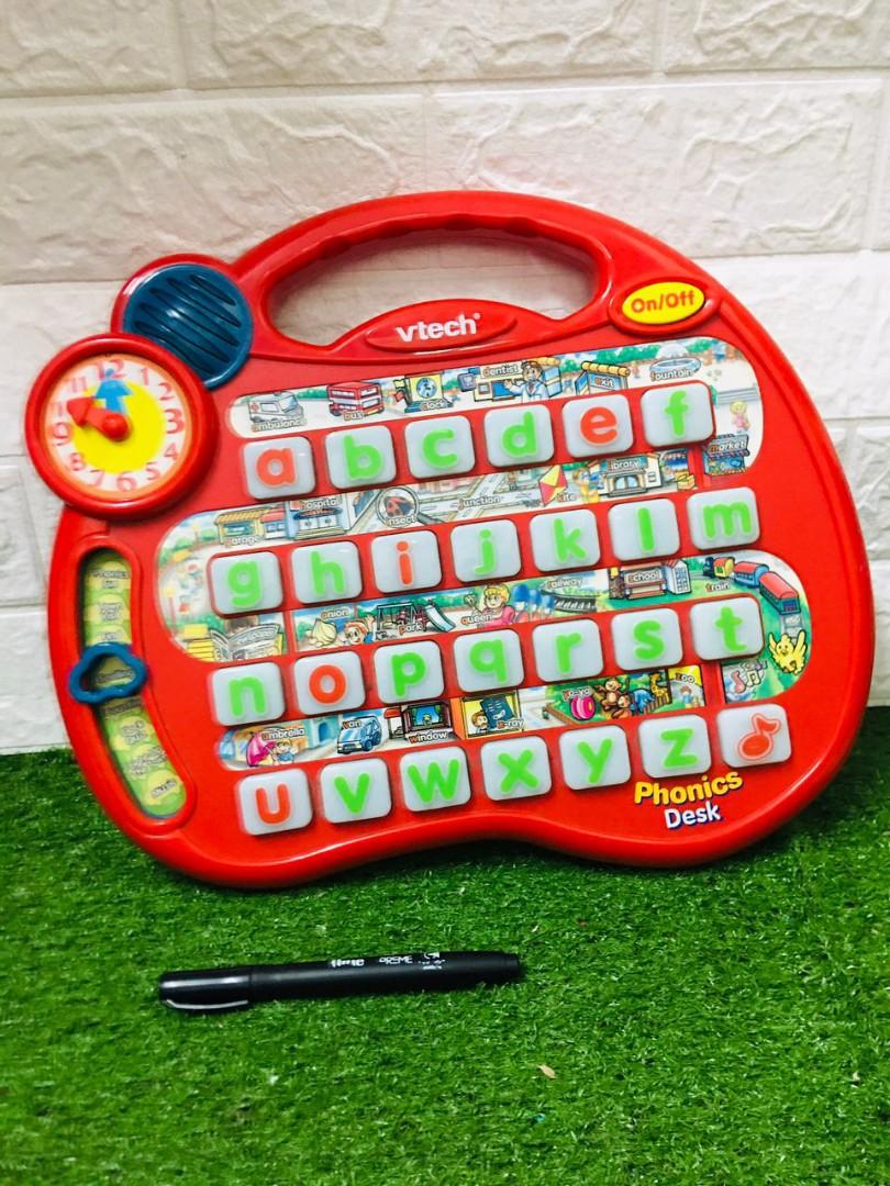 Vtech Phonics Desk, Hobbies & Toys, Toys & Games on Carousell