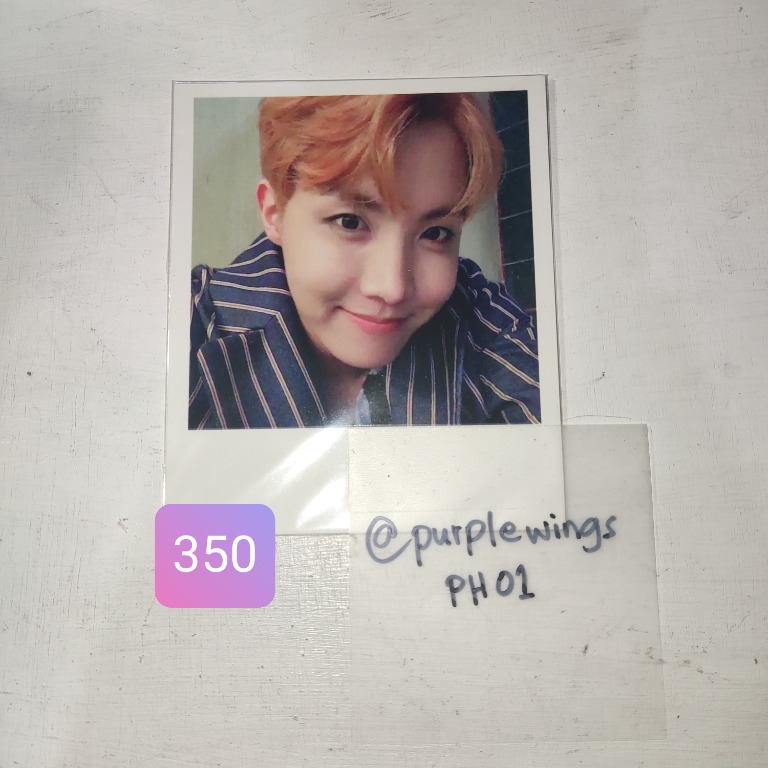 Wings - Jhope Polaroid, Hobbies & Toys, Memorabilia & Collectibles, K-Wave on Carousell