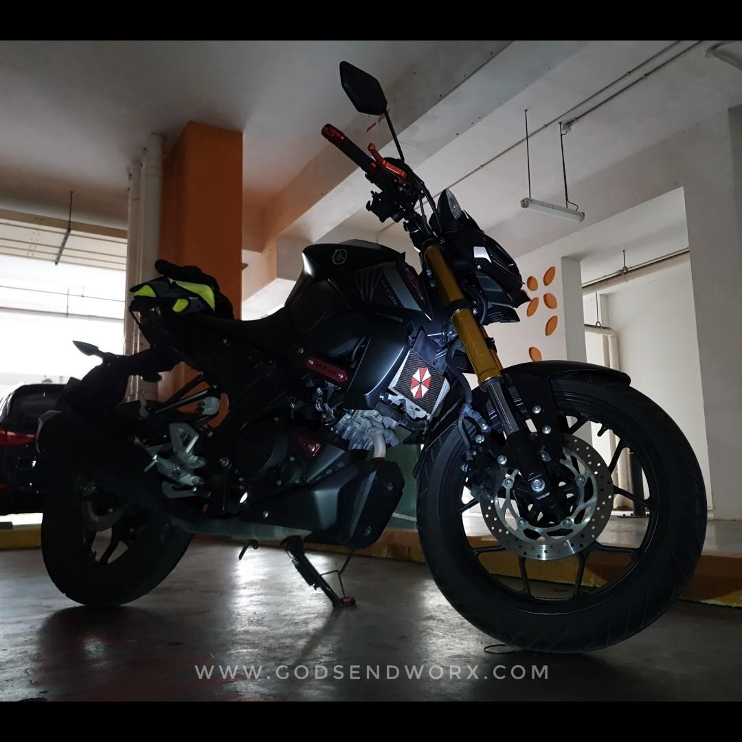 Yamaha MT15 radiator guard - Godsendworx - Umbrella Corp, Motorcycles ...