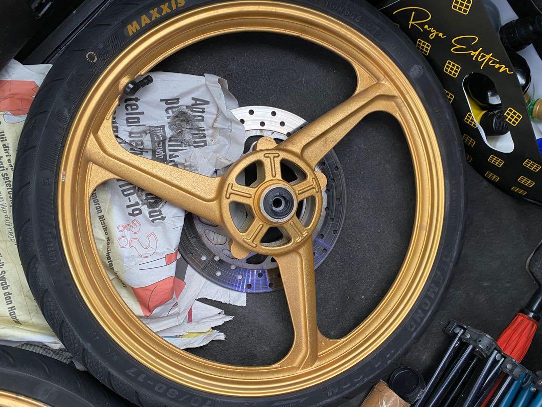 Yamaha y15zr ysuku Sniper Enkei rims, Motorcycles, Motorcycle ...