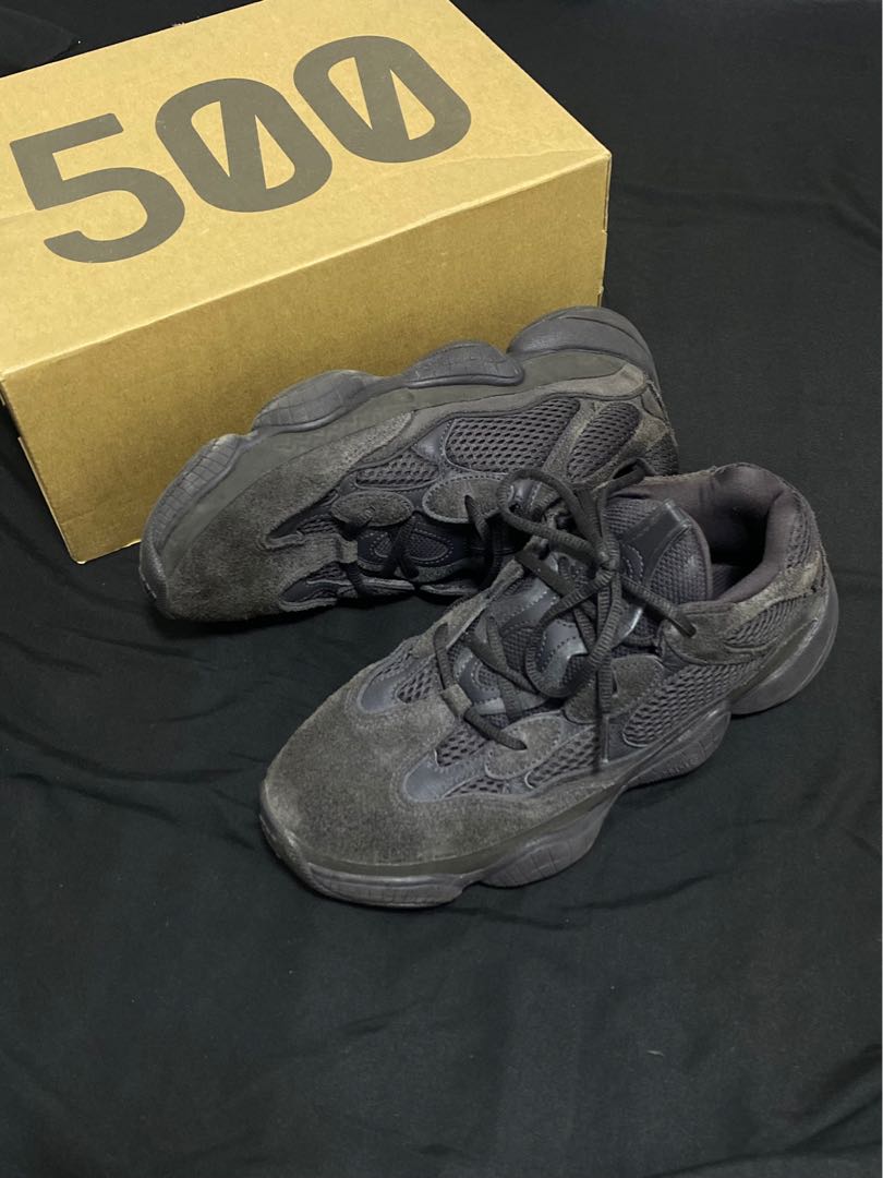 [RUSH] Yeezy 500 Utility Black, Men's Fashion, Footwear, Sneakers on ...