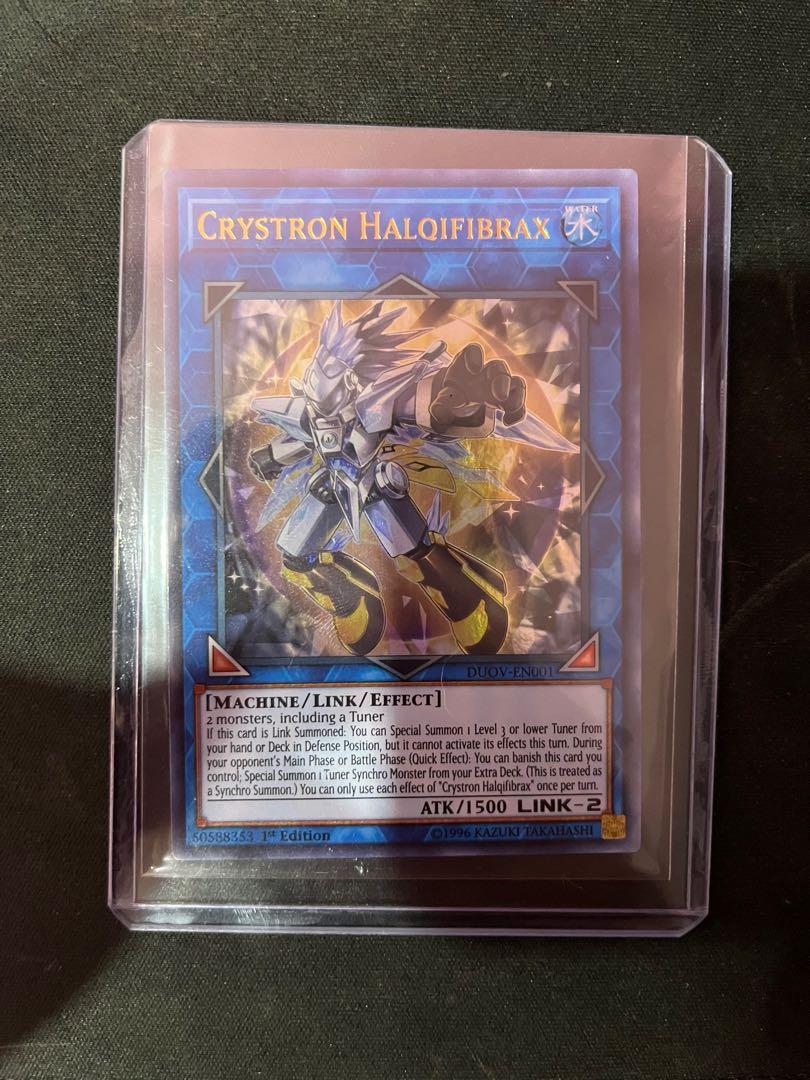 Yugioh Crystron Halqifibrax, Hobbies & Toys, Toys & Games on Carousell