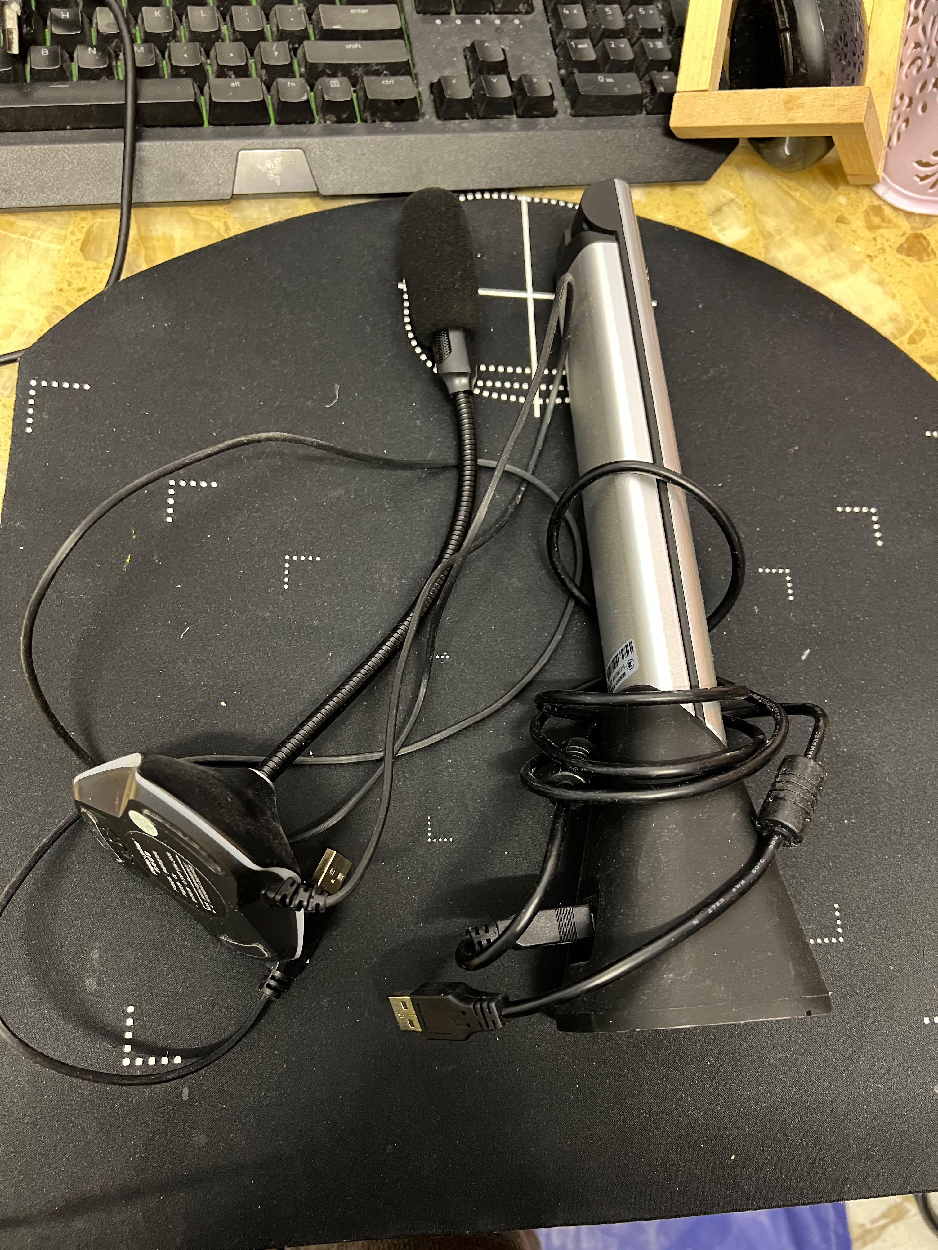 USB mic 咪高風+ 掃描儀 Visualizer 1200 萬像素 A4 size 套裝, 電腦＆科技, 商務用科技產品 - Carousell