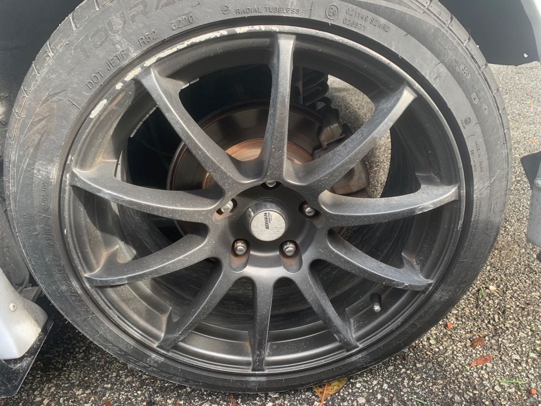 Avant racing 17x8jj offset ET35 replica rims, Car Accessories, Tyres ...