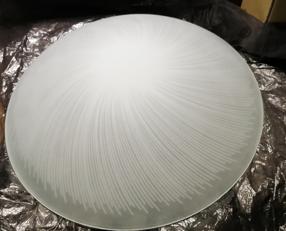 30CM Ceiling Light Replacement Glass Cover, Furniture & Home Living ...