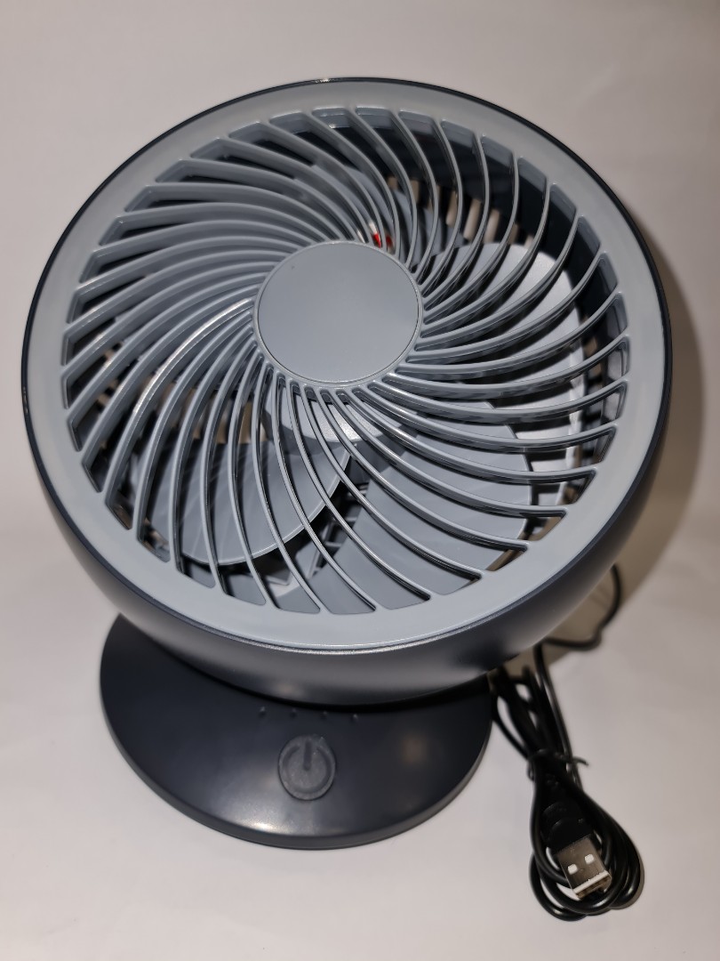 7" USB HORIZONTAL OSCILATING FAN, Furniture & Home Living, Lighting ...