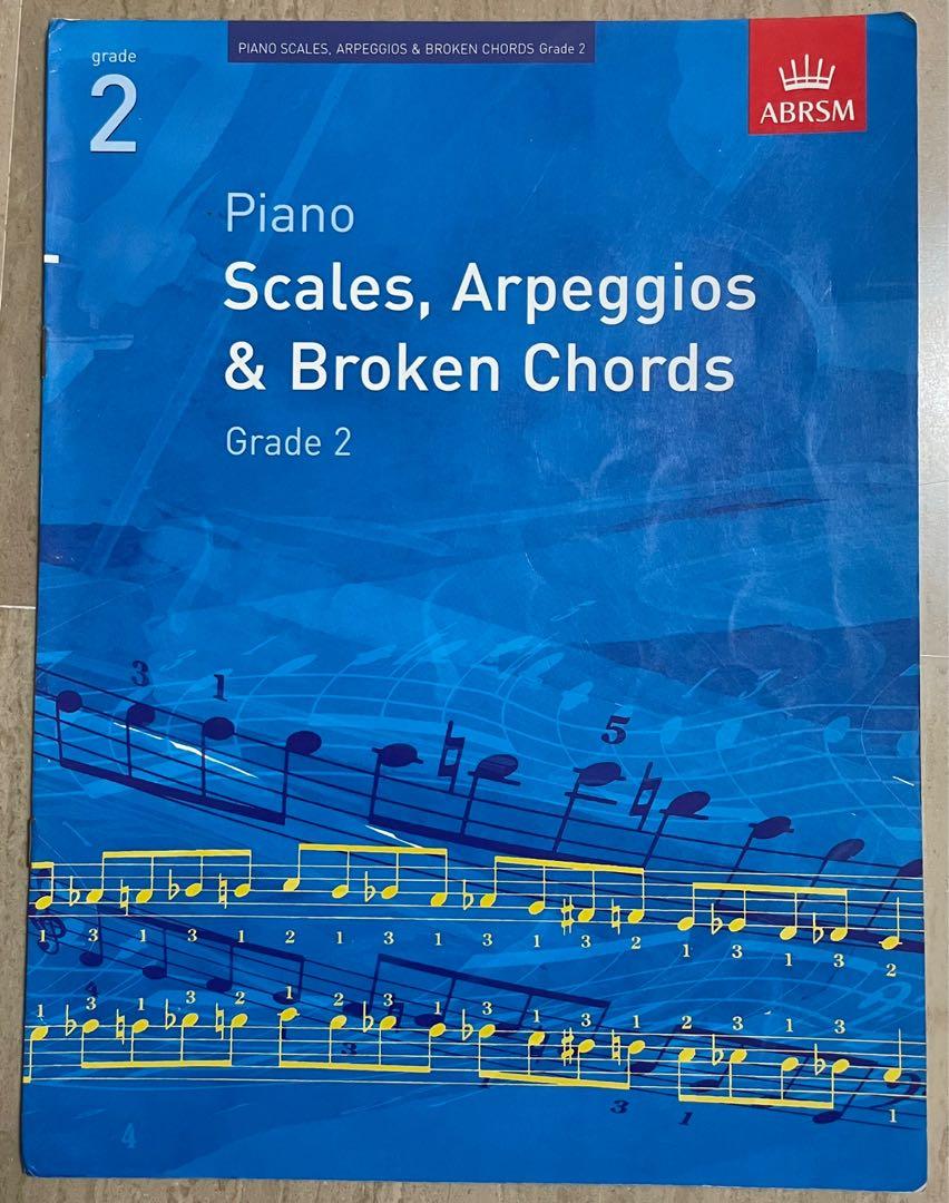 ABRSM Piano Grade 2 Scales, Arpeggios & Broken Chords, Hobbies & Toys ...