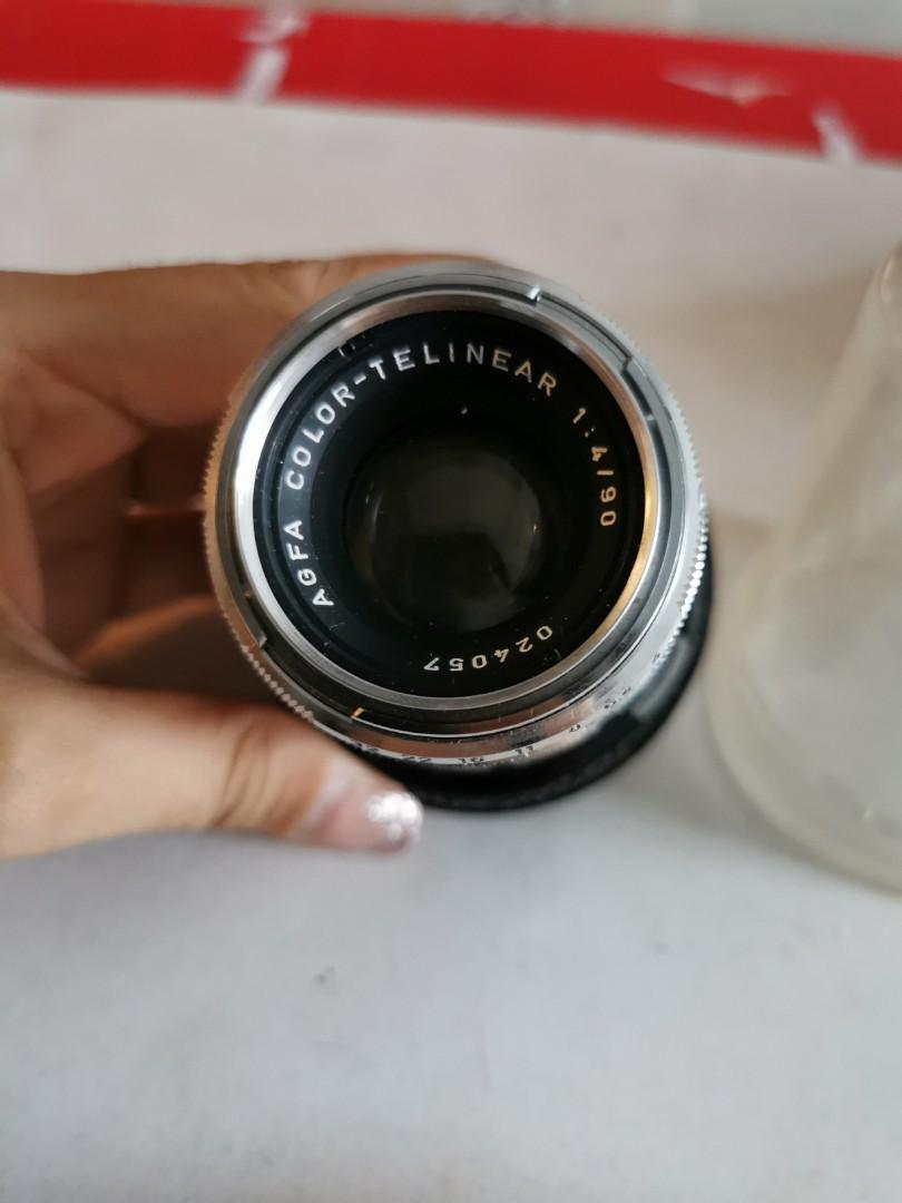 Agfa Color-Telinear Telephoto Lens 1:40/90, Hobbies & Toys, Memorabilia ...