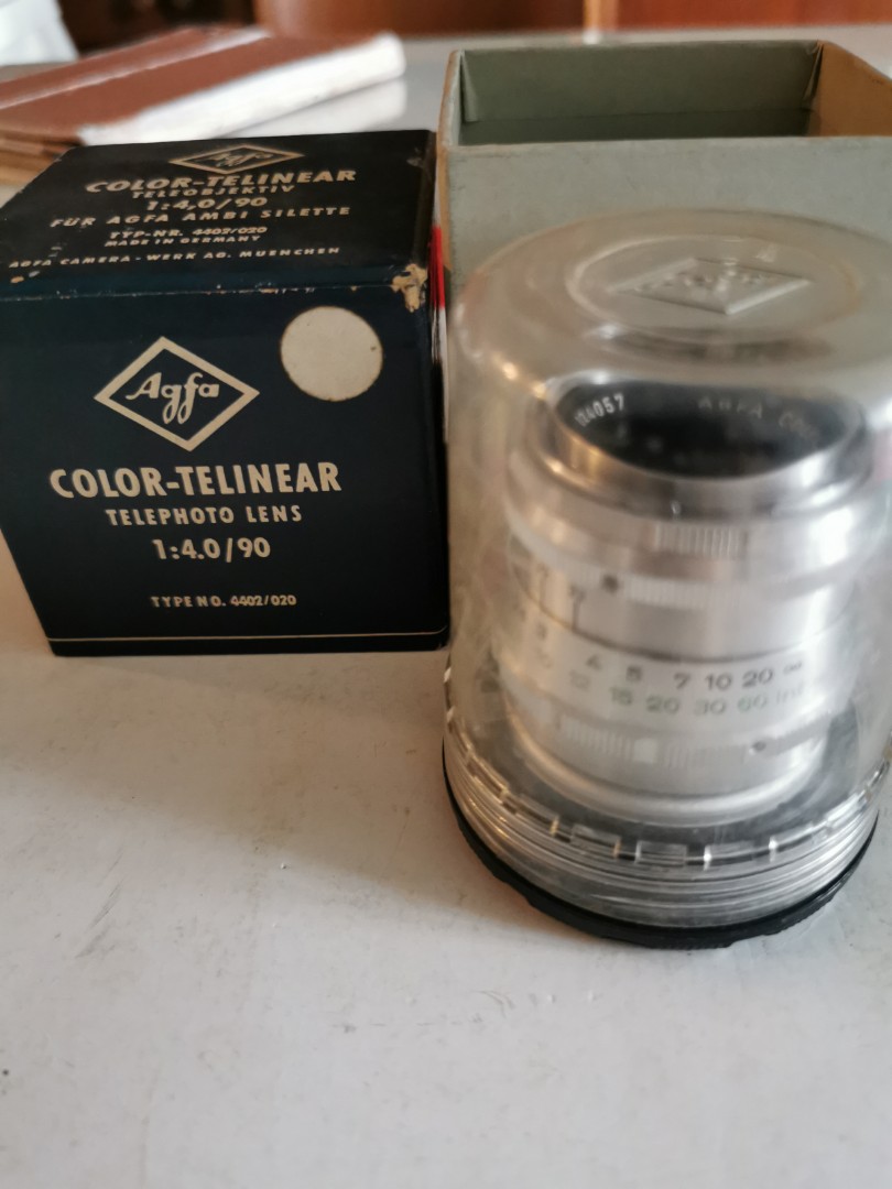 Agfa Color-Telinear Telephoto Lens 1:40/90, Hobbies & Toys, Memorabilia ...