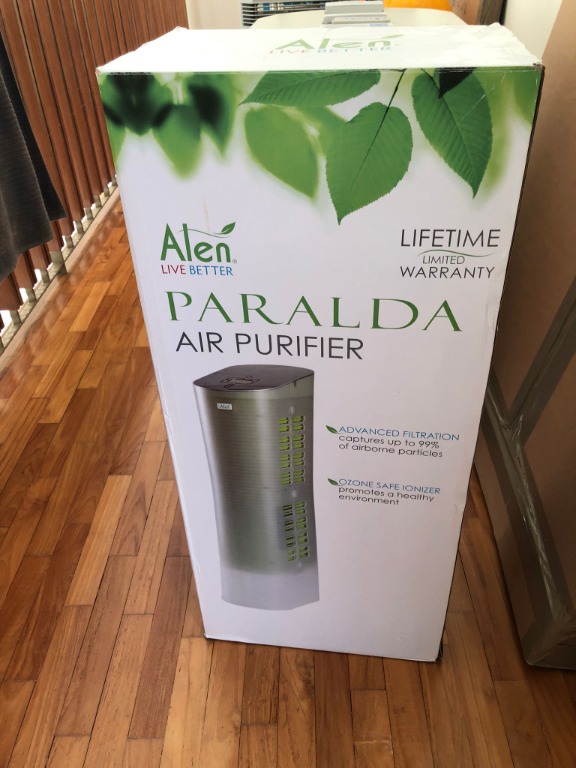 Alen Paralda HEPA Dual Airflow Tower Air Purifier for Allergies, Dust ...