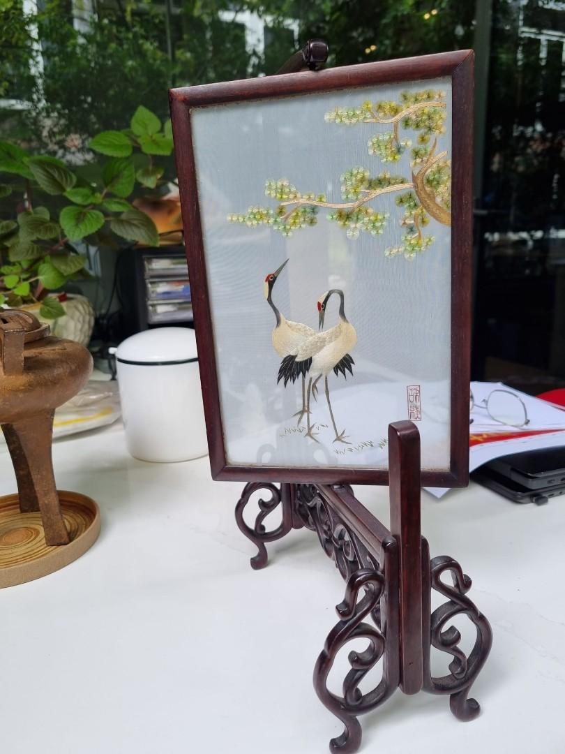 Antique silk stand, Hobbies & Toys, Stationery & Craft, Craft Supplies ...