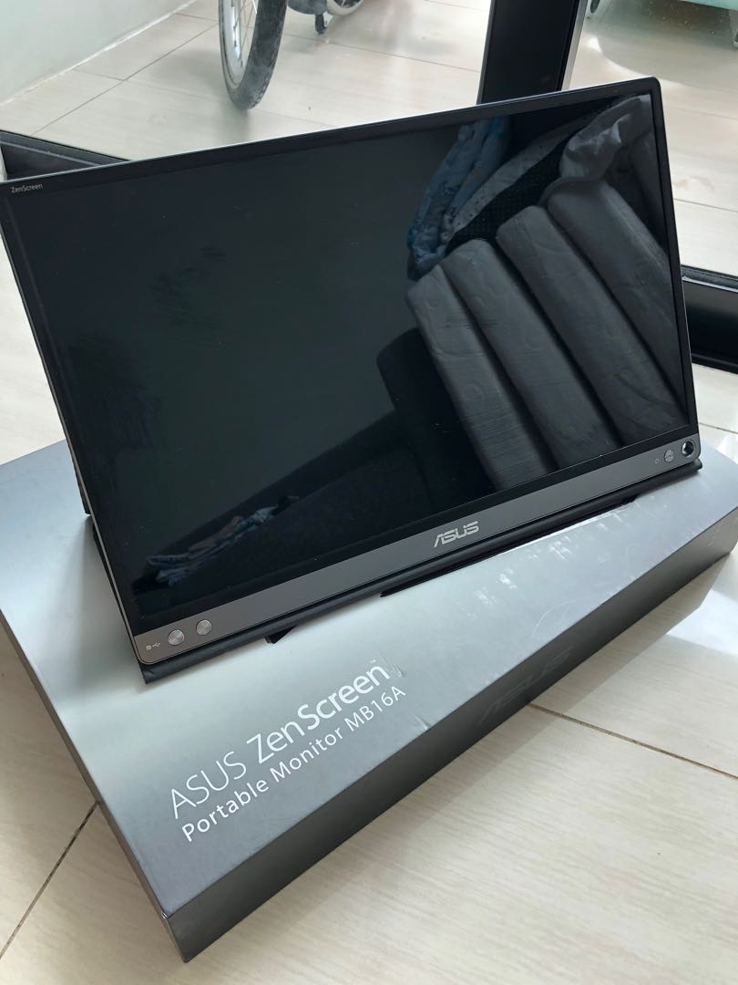 Asus zenscreen mb16a - usb C portable monitor, Computers & Tech, Parts ...