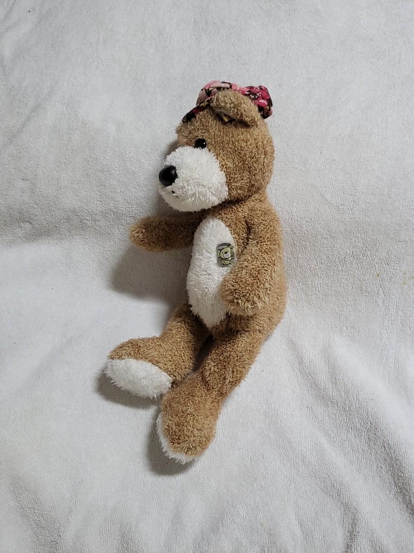 Authentic Teddy Bear Museum Teddy Bear Ming Ren Plush Soft Toy, Hobbies ...