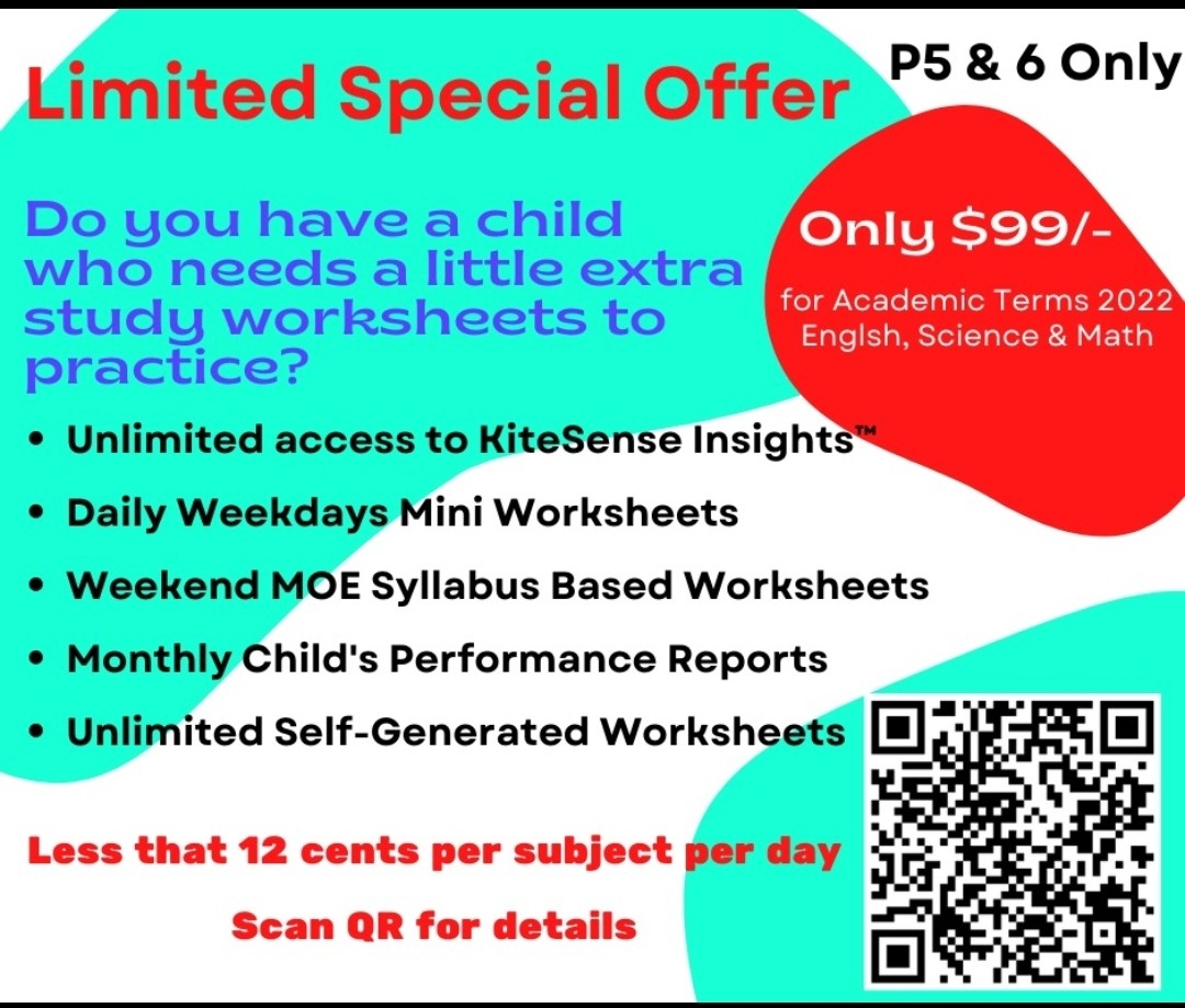 Auto-Push MOE Syllabus Worksheets (Daily and Weekly) for 2022 ...