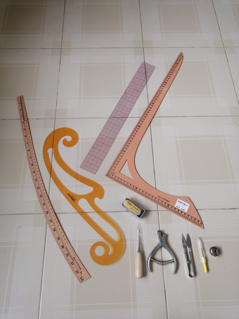 Basic Drafting and Sewing Kit, Hobbies & Toys, Stationery & Craft ...