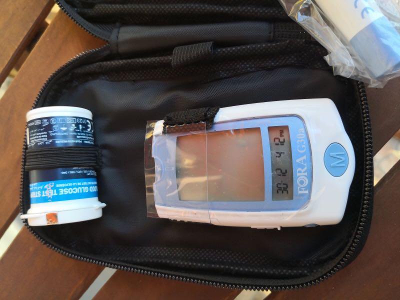 Blood Glucose Monitoring System - FORA Comfort aplue G30a, Health ...