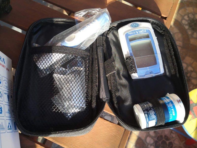 Blood Glucose Monitoring System - FORA Comfort aplue G30a, Health ...