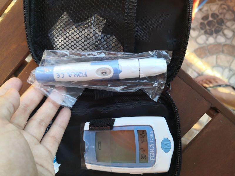 Blood Glucose Monitoring System - FORA Comfort aplue G30a, Health ...