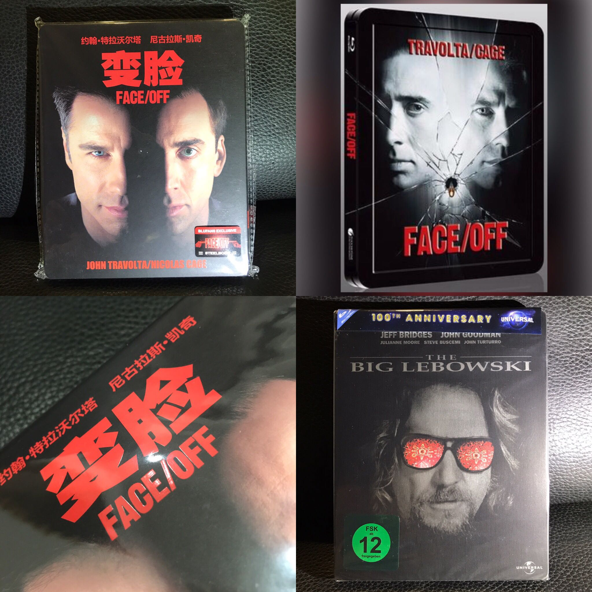 Blu-ray Steelbook FACE OFF $99 THE BIG LEBOWSKI $65, Hobbies & Toys ...