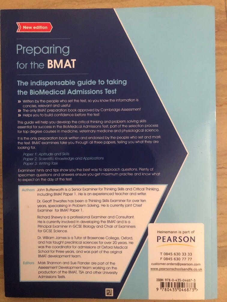 BMAT guide, Hobbies & Toys, Books & Magazines, Assessment Books on ...