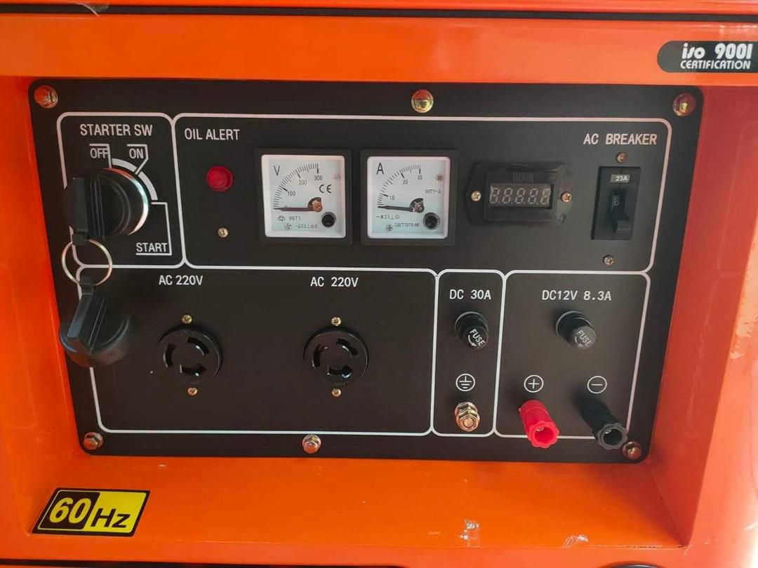 BRAND NEW FIREFLY DIESEL GENERATOR 5.5KVA SILENT TYPE FX7200D-12 ...