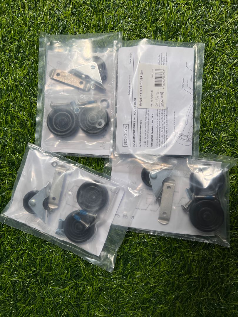 Brompton easy wheels and rollers set, Sports Equipment, Bicycles ...