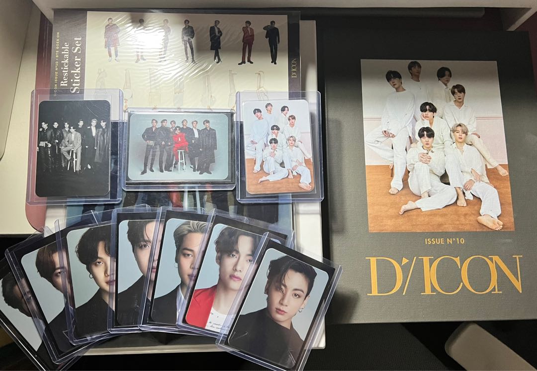 BTS DICON GROUP VER. COMPLETE SET WITH POSTER (ENGLISH VERSION ...