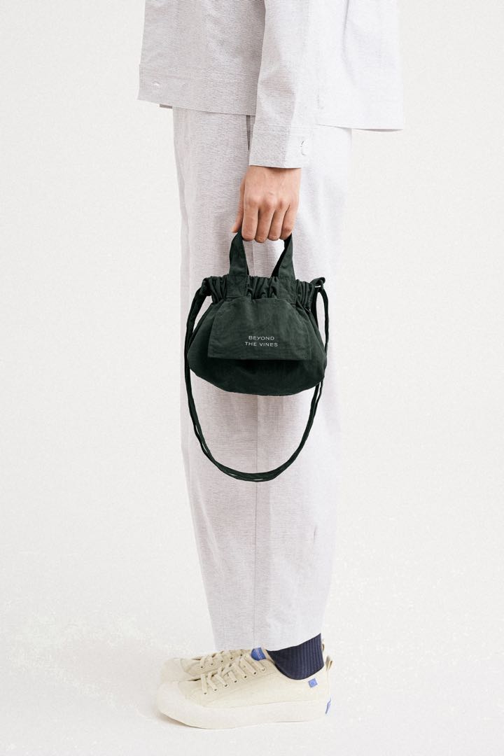 BTV Beyond The Vines Micro Dumpling Bag in Olive, Women's Fashion, Bags ...