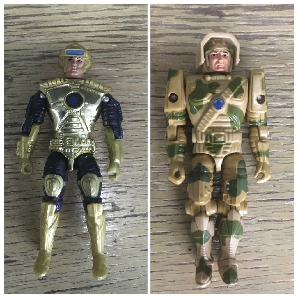 Captain Power and Lt. Tank Ellis 1989 vintage toys rare, Hobbies & Toys ...