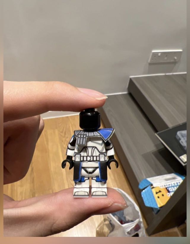 Captain Rex Animated Phase 2 Custom LEGO Minifigure Star Wars, Hobbies ...