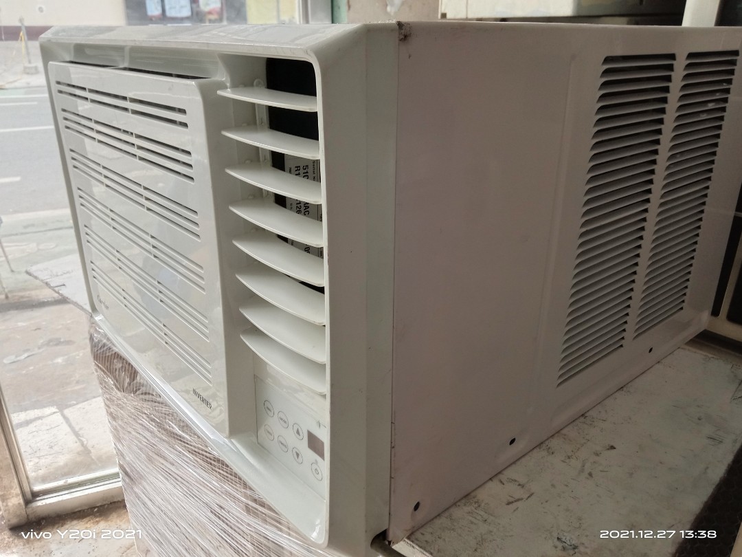 Carrier 1hp window type Inverter, TV & Home Appliances, Air ...