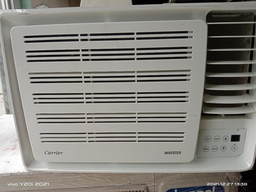 Carrier 1hp window type Inverter, TV & Home Appliances, Air ...