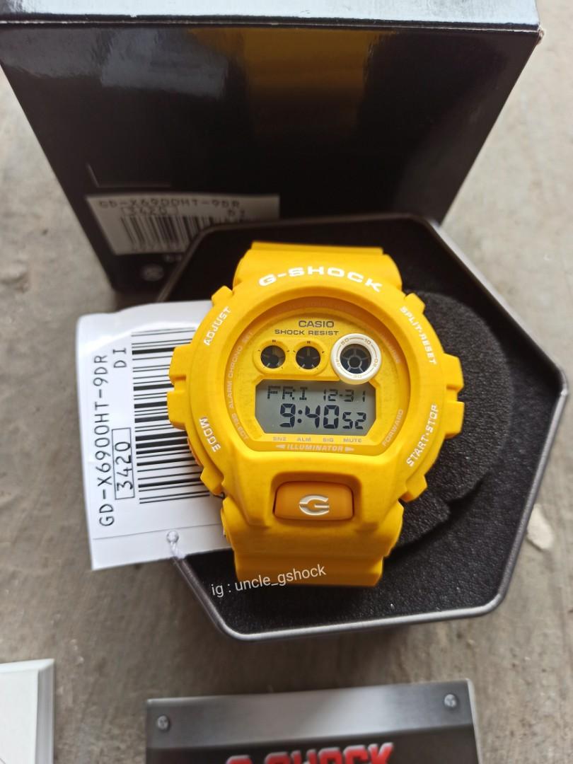 Casio G-shock GD-X6900HT-9DR Gshock GDX6900HT Original, Fesyen Pria ...
