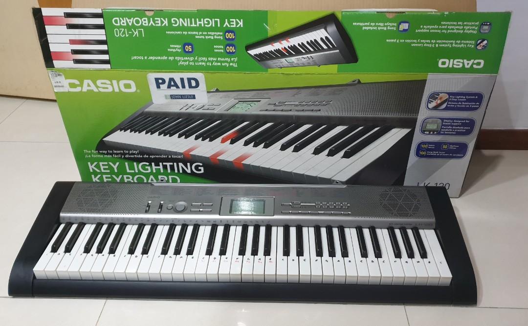 Casio Key Lighting Keyboard, Hobbies & Toys, Music & Media, Musical ...