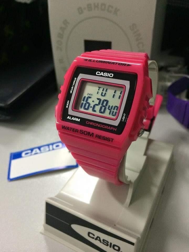 Casio W215-4A unisex, Women's Fashion, Watches & Accessories, Watches ...