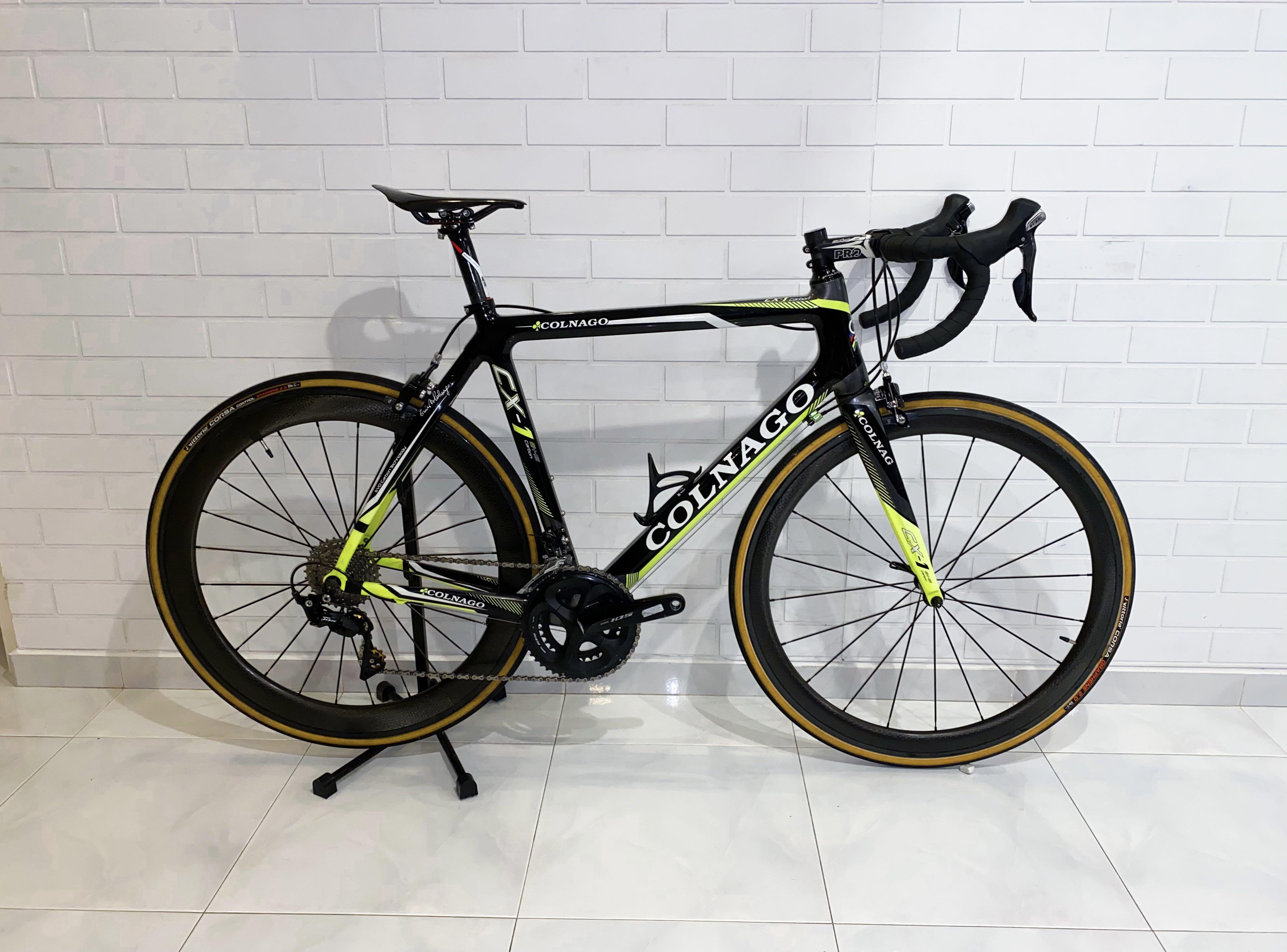 Colnago CX-1 Evo Carbon Wheelset R7000 Full Road Bike, Sports Equipment ...