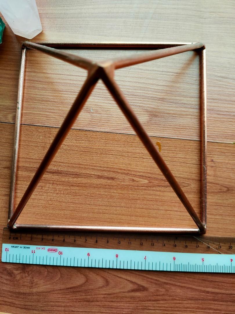 Copper charging pyramid, Hobbies & Toys, Stationery & Craft, Craft ...