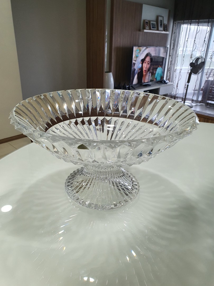 Crystal bowl, Furniture & Home Living, Kitchenware & Tableware, Other ...