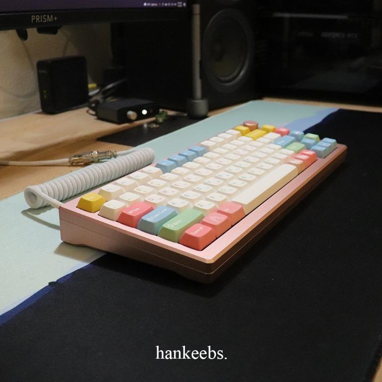 [Custom Mechanical Keyboard] AKKO MOD007 Sakura Pink, Computers & Tech ...