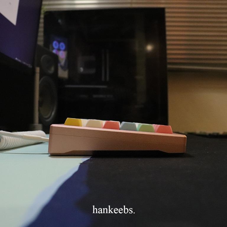 [Custom Mechanical Keyboard] AKKO MOD007 Sakura Pink, Computers & Tech ...