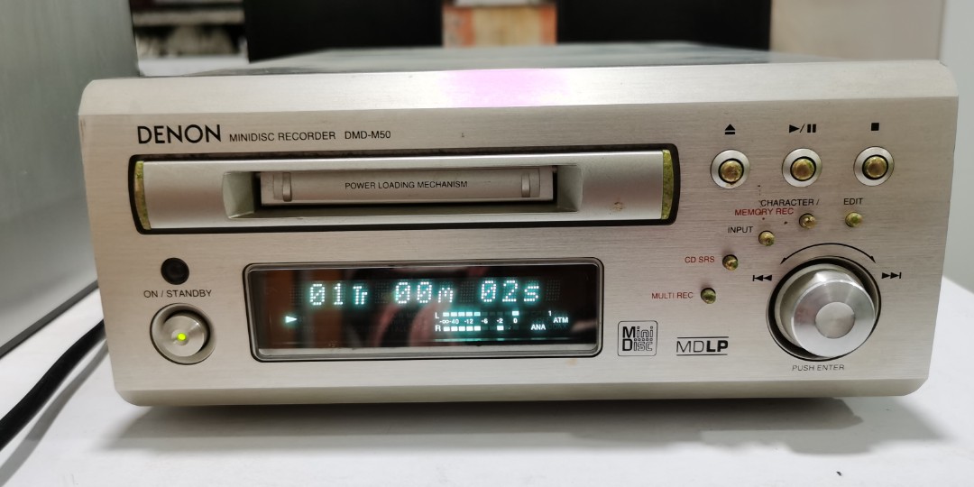DENON MINIDISC RECORDER DMD-M50 MDLP, 音響器材, 音樂播放裝置 MP3及CD Player ...