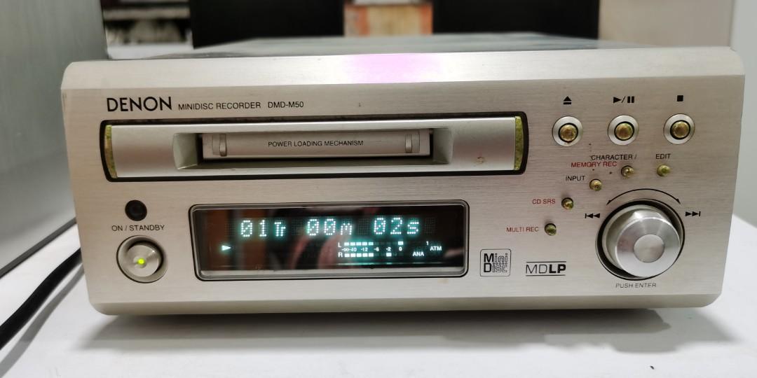 DENON MINIDISC RECORDER DMD-M50 MDLP, 音響器材, 音樂播放裝置 MP3及CD Player ...