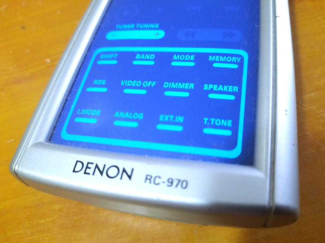 Denon Remote Original RC-970, Audio, Soundbars, Speakers & Amplifiers ...