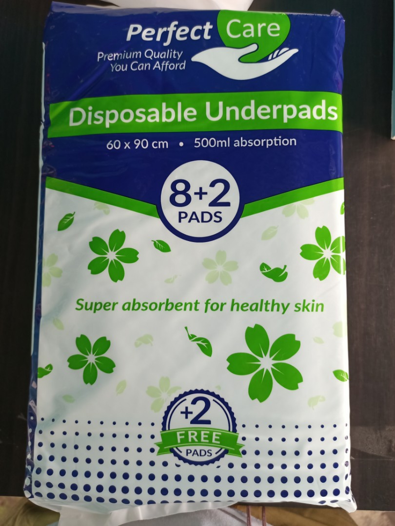 Disposable underpads Perfect care, Health & Nutrition, Medical Supplies ...