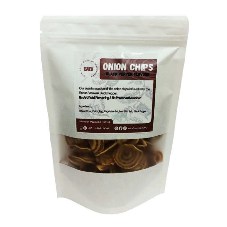 EATS Onion Chips 150g (5 flavours), Food & Drinks, Packaged & Instant ...