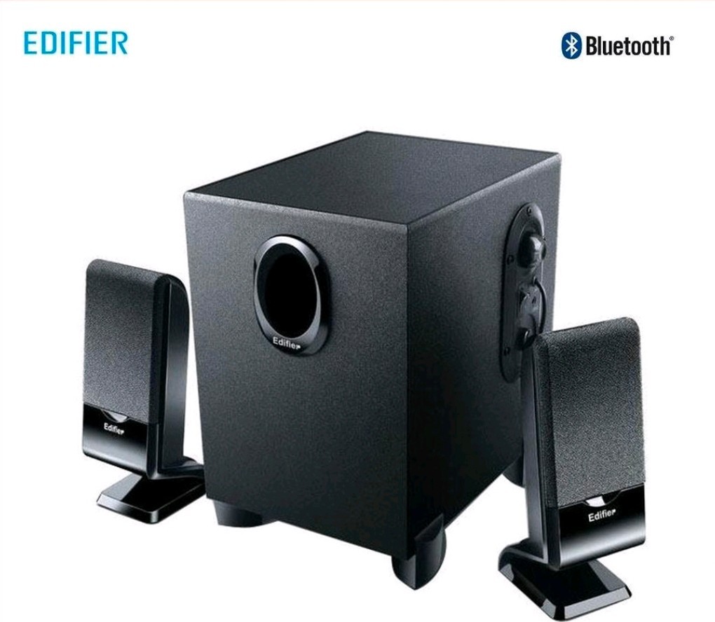 EDIFIER R101 - BLUETOOTH 2 in 1 Active Wooden Audio Desktop Wireless ...