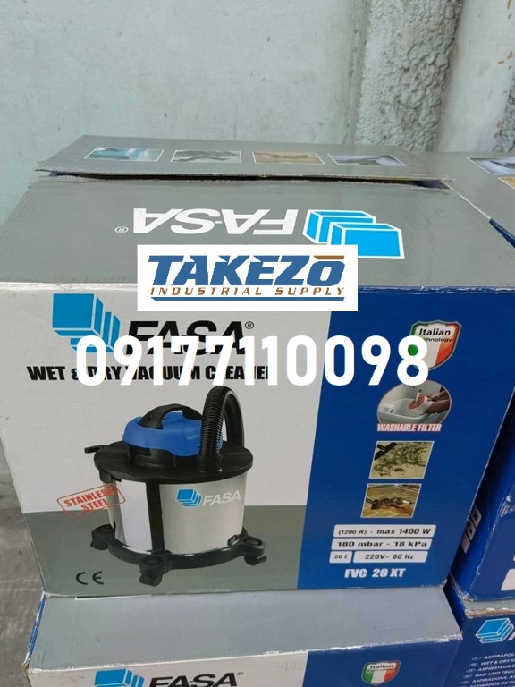 FASA Vacuum Cleaner, Commercial & Industrial, Construction Tools & Equipment on Carousell